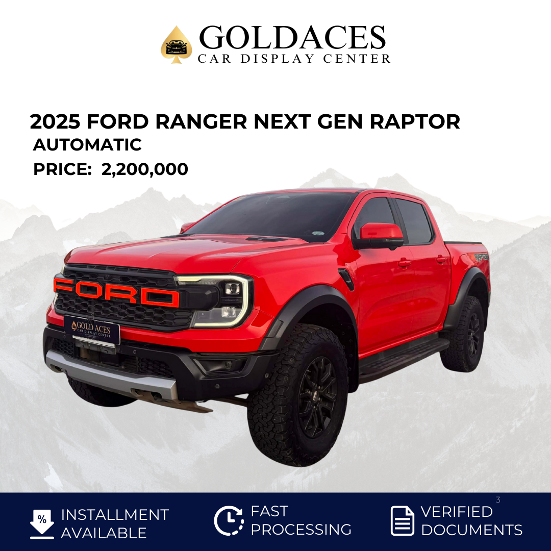 2025 FORD RANGER NEXT GEN RAPTOR 2.0L 4X4 BI-TURBO AUTOMATIC ...